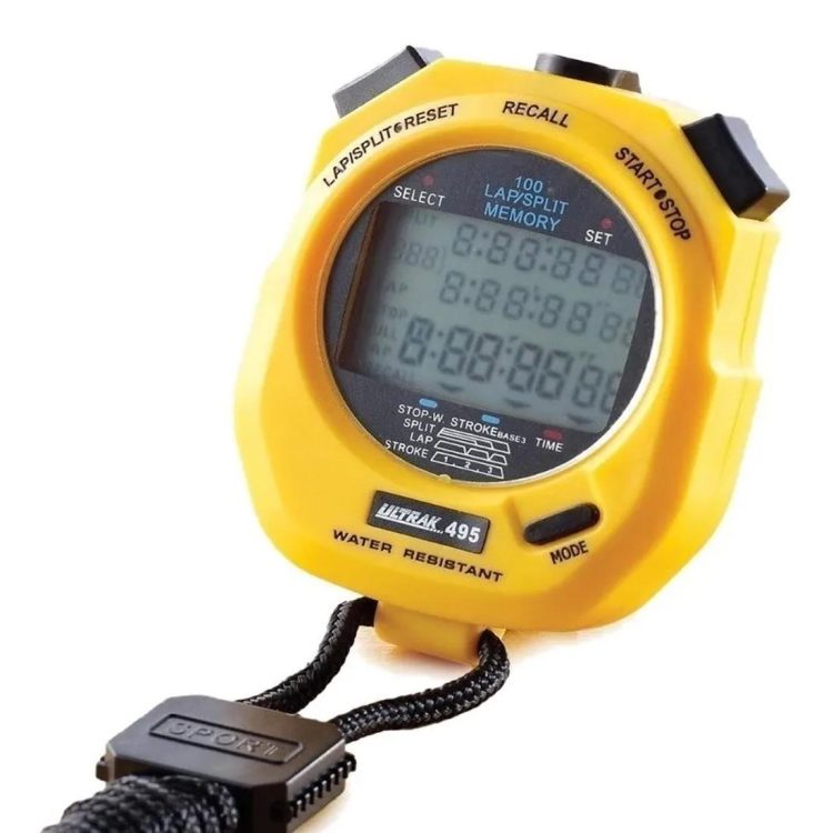 Cronômetro de Mão Ultrak Profissional 495 Stopwatch - Swimchannel